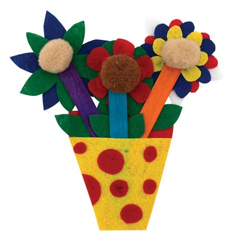 Crayola Assorted Felt Craft Sheets Shop Craft Basics At H E B