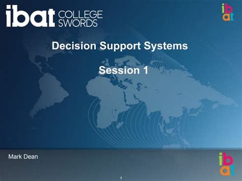 Dss And Expert System Pptx Taxonomy Classification Characteristics