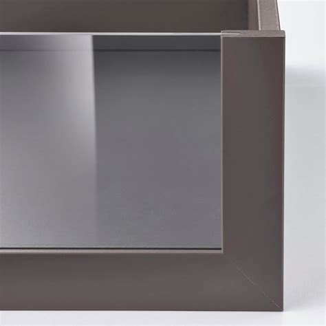 Komplement Drawer With Glass Front Dark Grey 50x58 Cm Ikea
