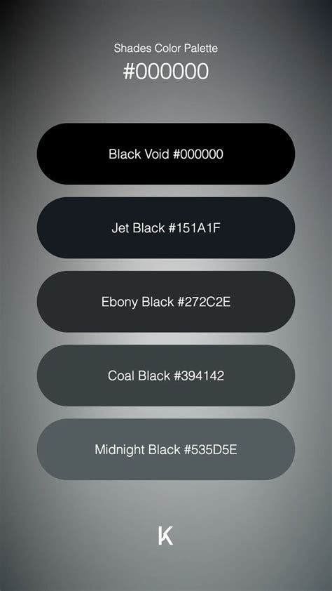 000000 · Color Palette Hex Color Palette Black Color Palette Color Palette