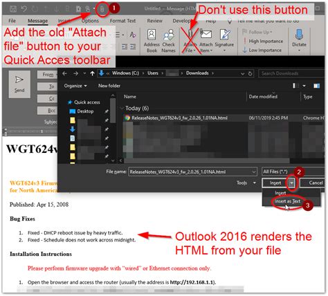 Send HTML Email In Outlook Super User