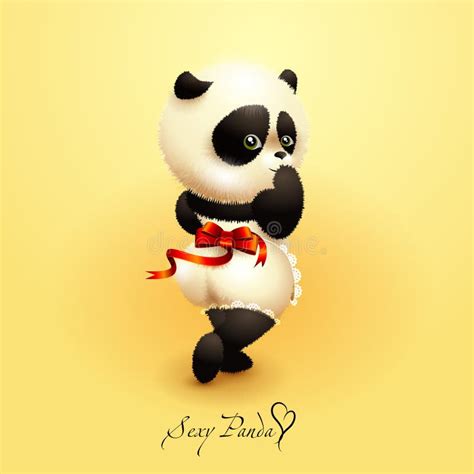 Panda Stock Illustration Illustration Of Yellow Cartoon
