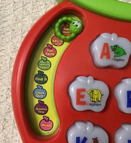 Vtech Light Up Alphabet Apple 8 Modes Of Play 80 101000 26 Melodies