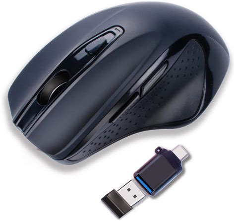 Amazon Com IM INNOMAX USB C Wireless Mouse USB C 2 4G Ergonomic Large Size Rechargeable Mouse