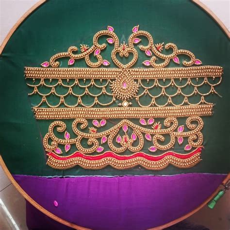 Aari Work Traditional Indian Embroidery