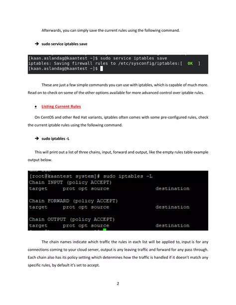 Configuration Iptables On Centos 8 Pdf