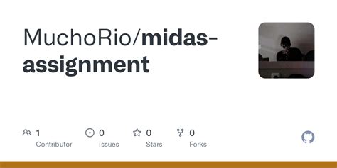 GitHub Rioogp Midas Assignment