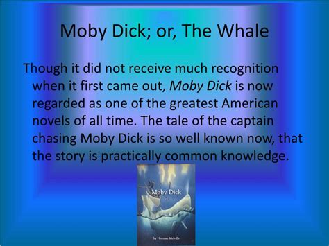 Ppt Moby Dick Powerpoint Presentation Free Download Id2325067