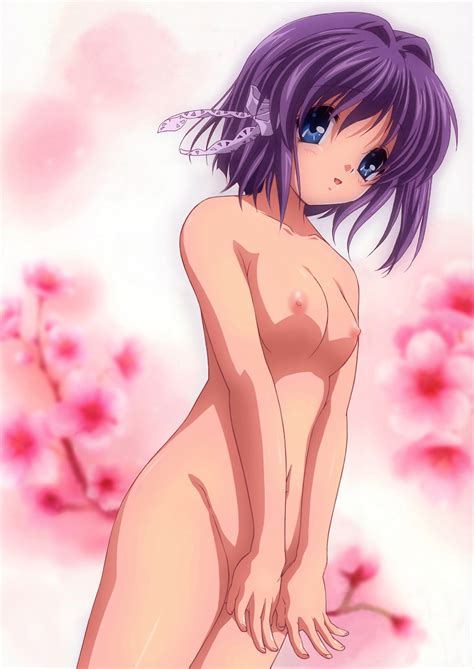 Rule 34 Bow Clannad Ryou Fujibayashi Small Breasts Straight Hair