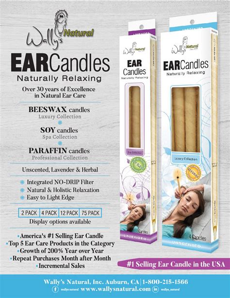 Ear Candle Ear Oil Sale Sheet Wallys Natural