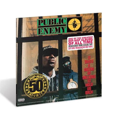 Public Enemy It Takes A Nation Of Millions To Hold Us Back Red Lp