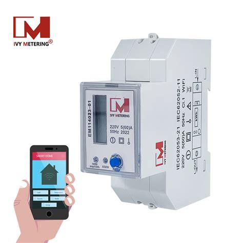 Em114023 01 Wifi Smart Energy Meter Single Phase Power Meter Din Rail