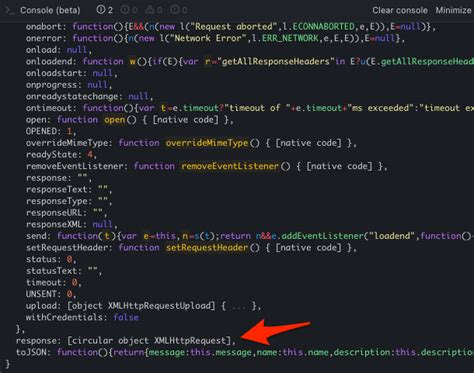 Network Error Incorrectly Contains Defined Response Field XMLHttpRequest Issue 4709