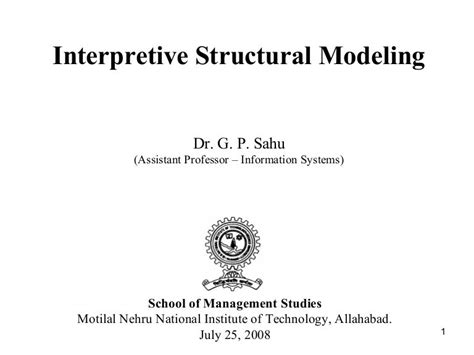 interpretive structural modeling