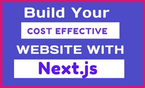 Develop Your Web Application With Next Js And Typescript By Codingjmg Fiverr