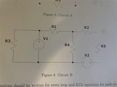 Solved Please Solve For KCL And KVL When All Resistor Values Chegg