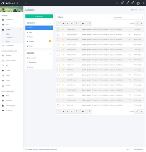 Alfa Premium Bootstrap Admin Templates With Dashboard Ui Kit
