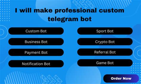 Create custom telegram bot by Yoniethio | Fiverr