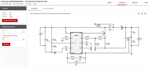 Webench® Toolslm5022 The Output Voltage Obtained In The Simulation