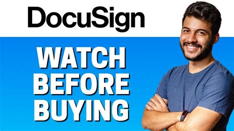 what is docusign docusign review docusign pricing plans explained youtube
