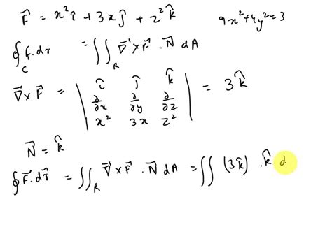 solved use the surface integral in stokes theorem to calculate the