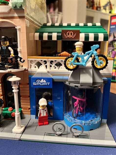 My Attempt At Modularizing Set 60306 City Shopping Street Rlego