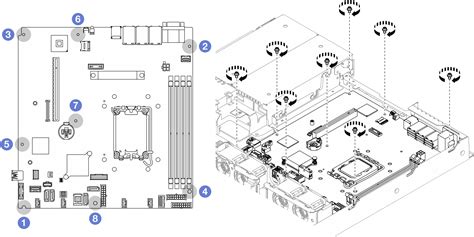 Install The System Board Thinksystem Sr250 V3 Lenovo Docs