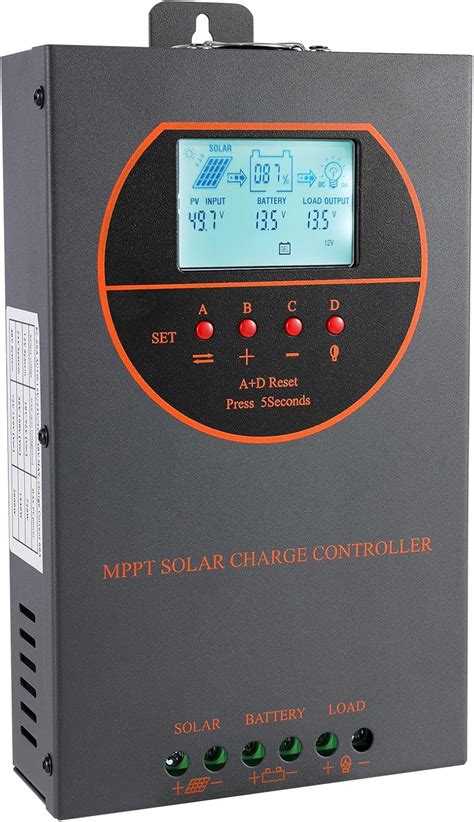 Ooycyoo 60a Mppt Solar Charge Controller User Manual Model Ec60a