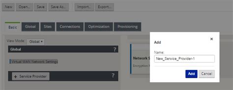 Basic Configuration Mode Citrix SD WAN