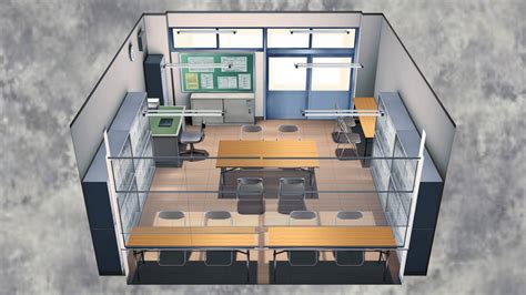 Dl Mmd School Club Room Stage By Maddoktor2 On Deviantart