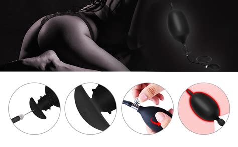 Silicone Inflatable Butt Plug Expansion Stimulate