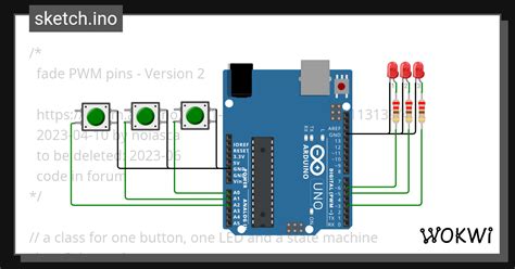 Led Dimmer V Wokwi ESP STM Arduino Simulator