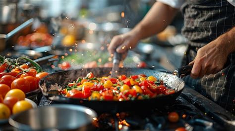 Premium Photo Organize A Charity Cooking Class Background