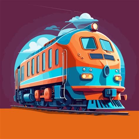 Premium Vector Train Vector