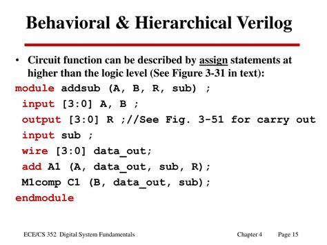 PPT ECE CS 352 Digital Systems Fundamentals PowerPoint Presentation