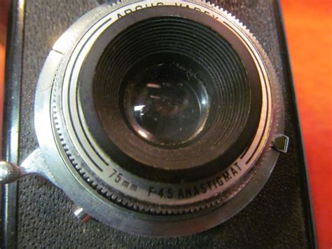 Argus Argoflex Tlr Camera Anastigmat 75mm F45m With Worn Leather Case 4633371654