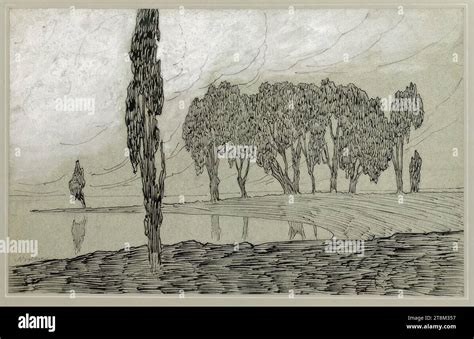 landscape with trees by the water hagengesellschaft adolf böhm