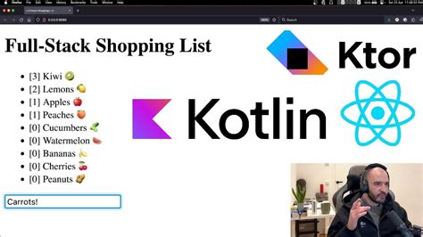 full stack web application with kotlin and react part 1 2 backend