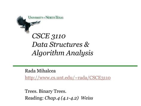 Ppt Csce 3110 Data Structures And Algorithm Analysis Powerpoint