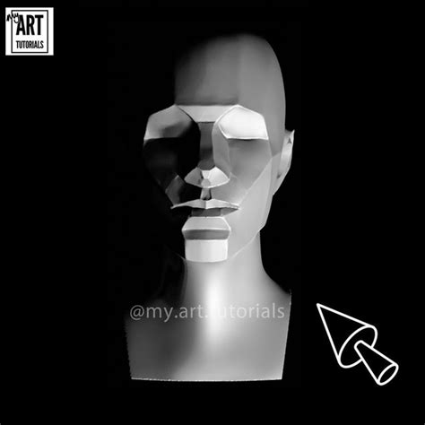 Обрубовка головы, освещённая с разных ракурсов #Обучение@lessons_and ...