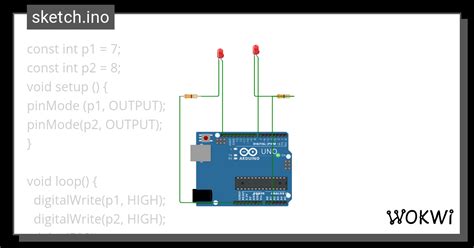 Latihan 2 Wokwi Esp32 Stm32 Arduino Simulator