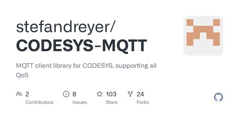 actions · stefandreyer codesys mqtt · github