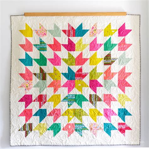 Fat Quarter Fancy Star Quilt Queen Size Star Quilt Pattern