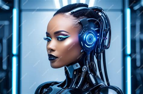 Premium Photo Black Woman Ai Face