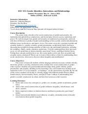 Exploring Gender And Sexuality Societal Constructs And Power Course Hero