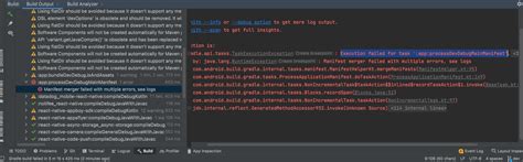Execution Failed For Task App ProcessDevDebugMainManifest Issue Facebook React