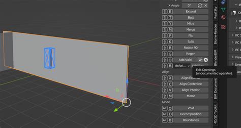 Does Anyone Have A Workflow For Copying A Void From One Wall To Another — Osarch