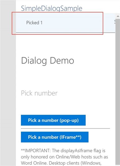 Beware The Officejs Dialog Api Falling Silent Under Ie11 Cameron Dwyer