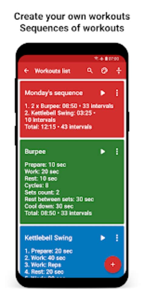 Tabata Timer Interval Timer Workout Timer Hiit Apk Para Android Download