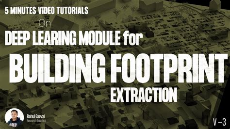 Deep Learning Module For Building Footprint Extraction Using ArcGIS Online YouTube
